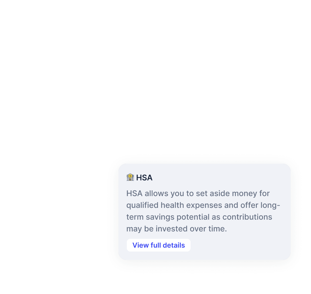 HSA Education - Pasito: Benefits Decision Support | Benefits Communications